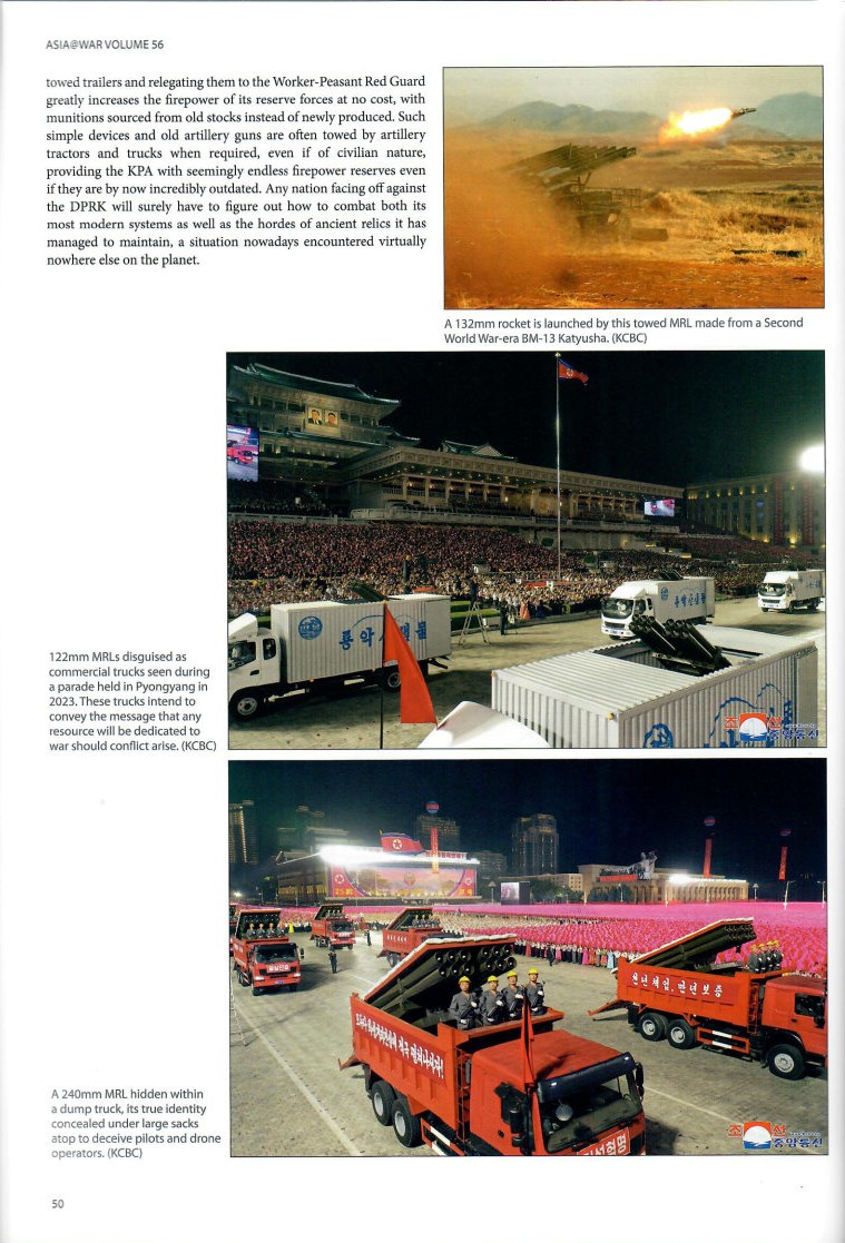 The Armed Forces of North Korea, Volume, Part 2: Tanks and Artillery ...