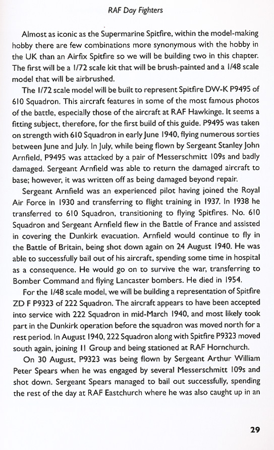 Modelling Battle of Britain Fighter Aircraft | IPMS/USA Reviews Website