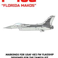 F-16C "Florida Makos" 482FW Flagship | IPMS/USA Reviews
