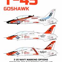 T-45C Goshawk Decals | IPMS/USA Reviews