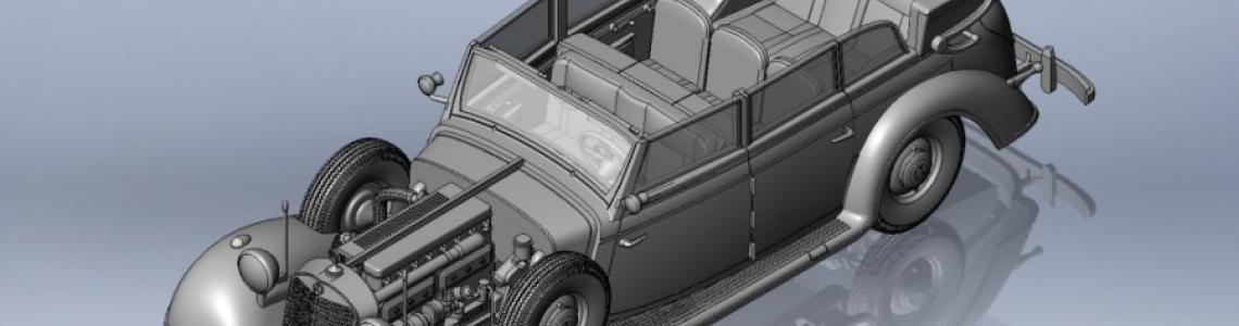 Mercedes Typ 770K (W150) Tourenwagen | IPMS/USA Reviews