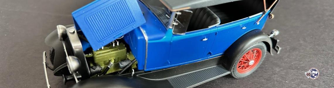 Model A Standard Phaeton Soft Top (1930s) with US Cars of the 1930s-1940s Paint Set | IPMS/USA ...