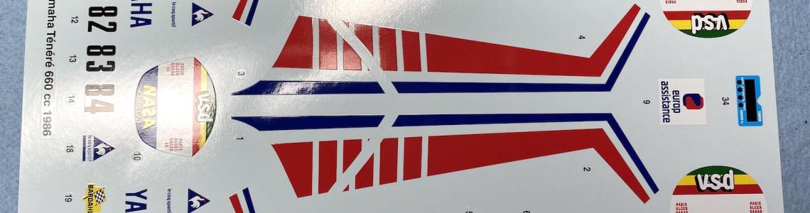 Yamaha Ténéré 660cc Paris Dakar 1986 | IPMS/USA Reviews